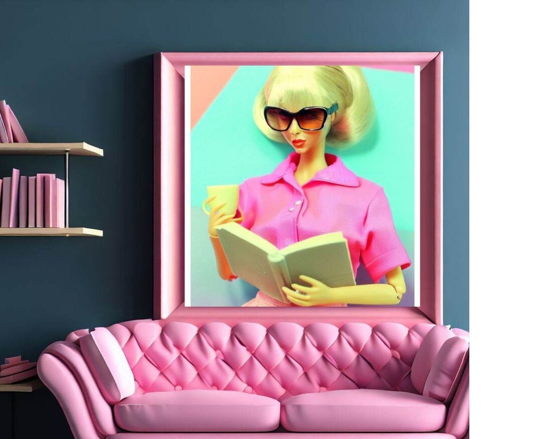 Barbie Art Digital Download Barbie Wall Art Barbie Art Prints Home ...