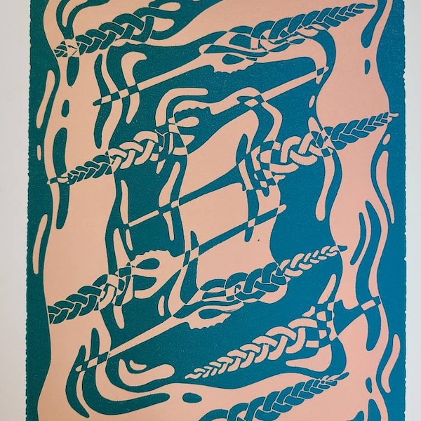 Lino Block Print - Etsy
