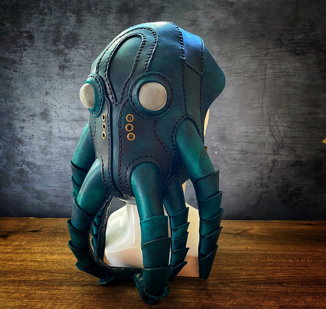 Leather Cthulhu Mask - Etsy