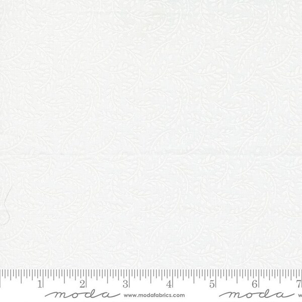 White Tonal Fabric - Etsy
