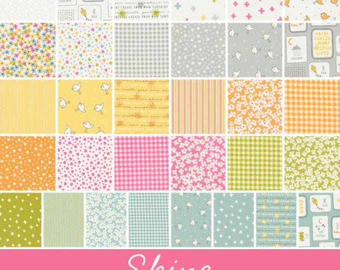 Shine Charm Pack by Sweetwater for Moda - Etsy