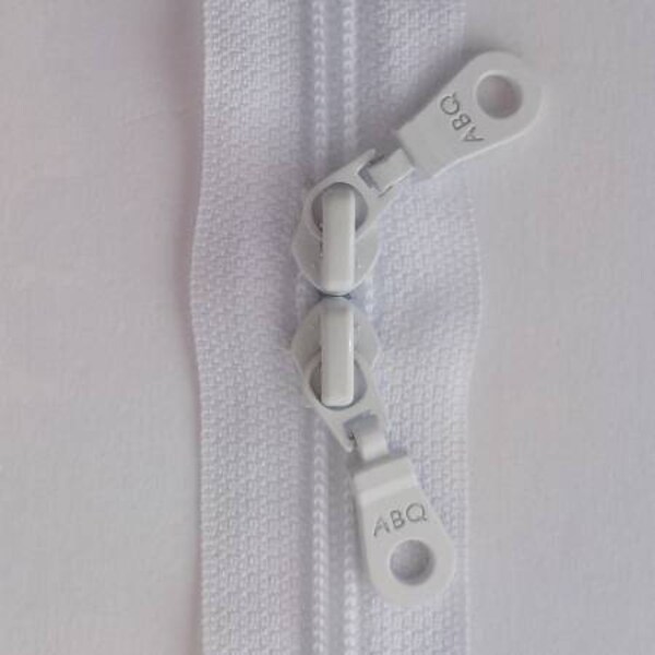 White Zipper - Etsy