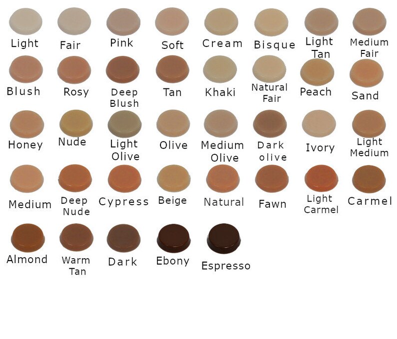 Silicone Skin Tone Pigments - Etsy