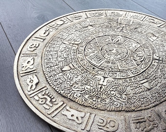 Gold Aztec Calendar - Etsy