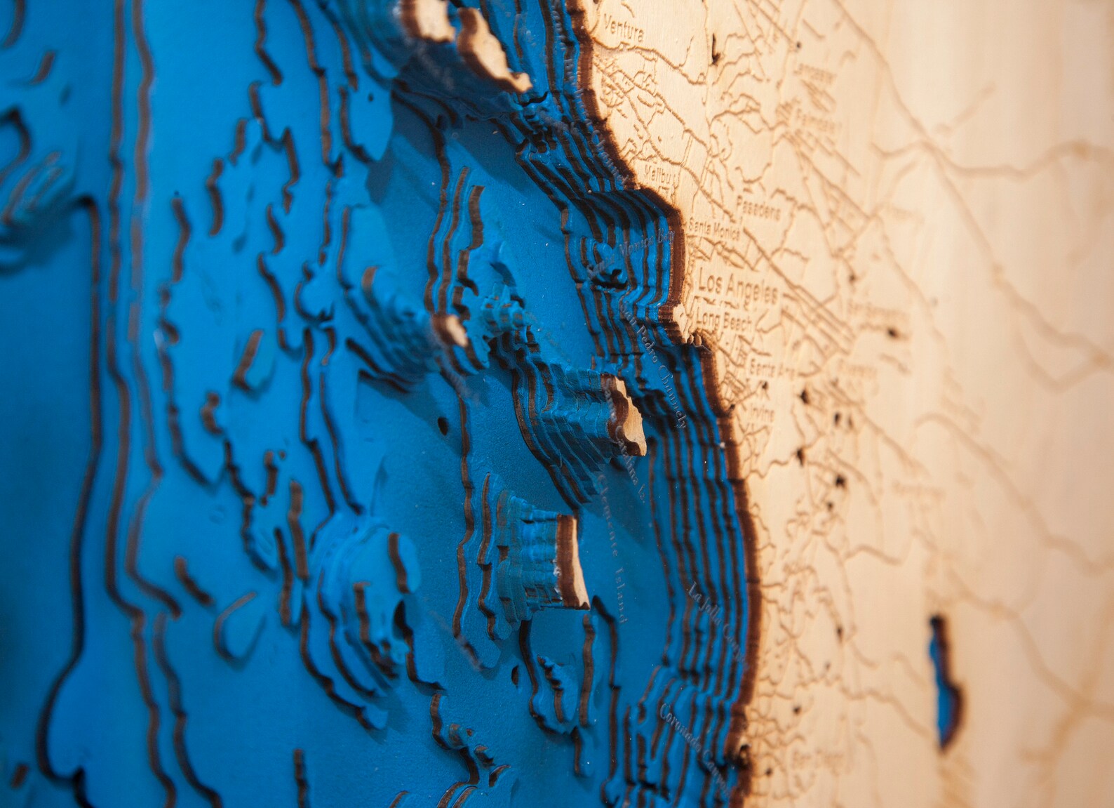 California 20x 32 3D Bathymetry-topographic / | Etsy