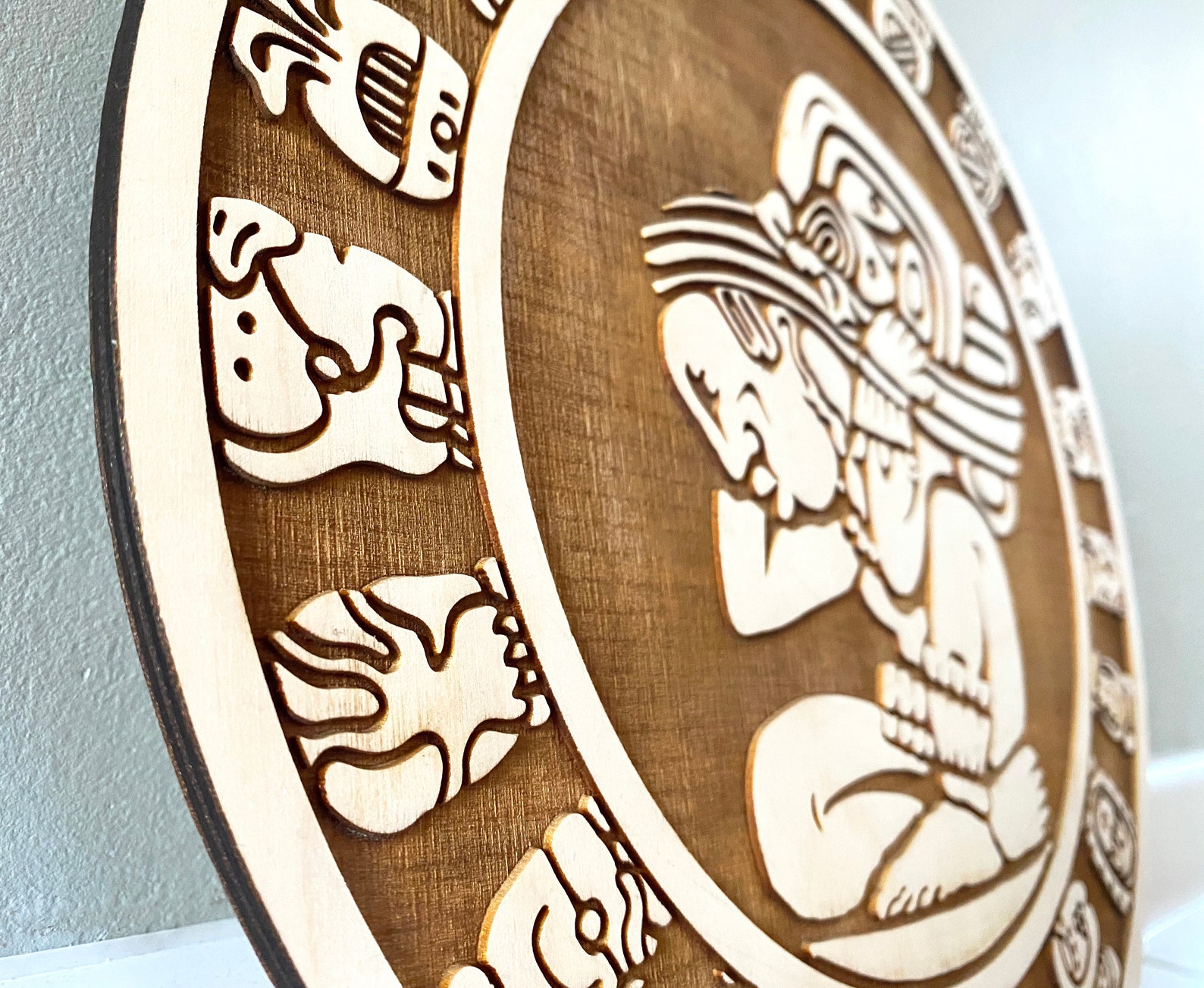 Haab Calendar Wood / Wall Art 20 or 28 / Aztec - Etsy