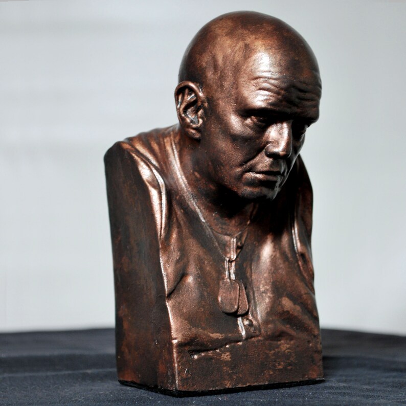 6" Colonel Kurtz Bust - Etsy