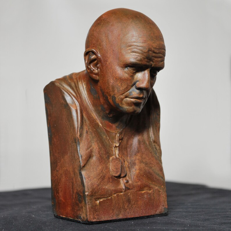 6" Colonel Kurtz Bust - Etsy