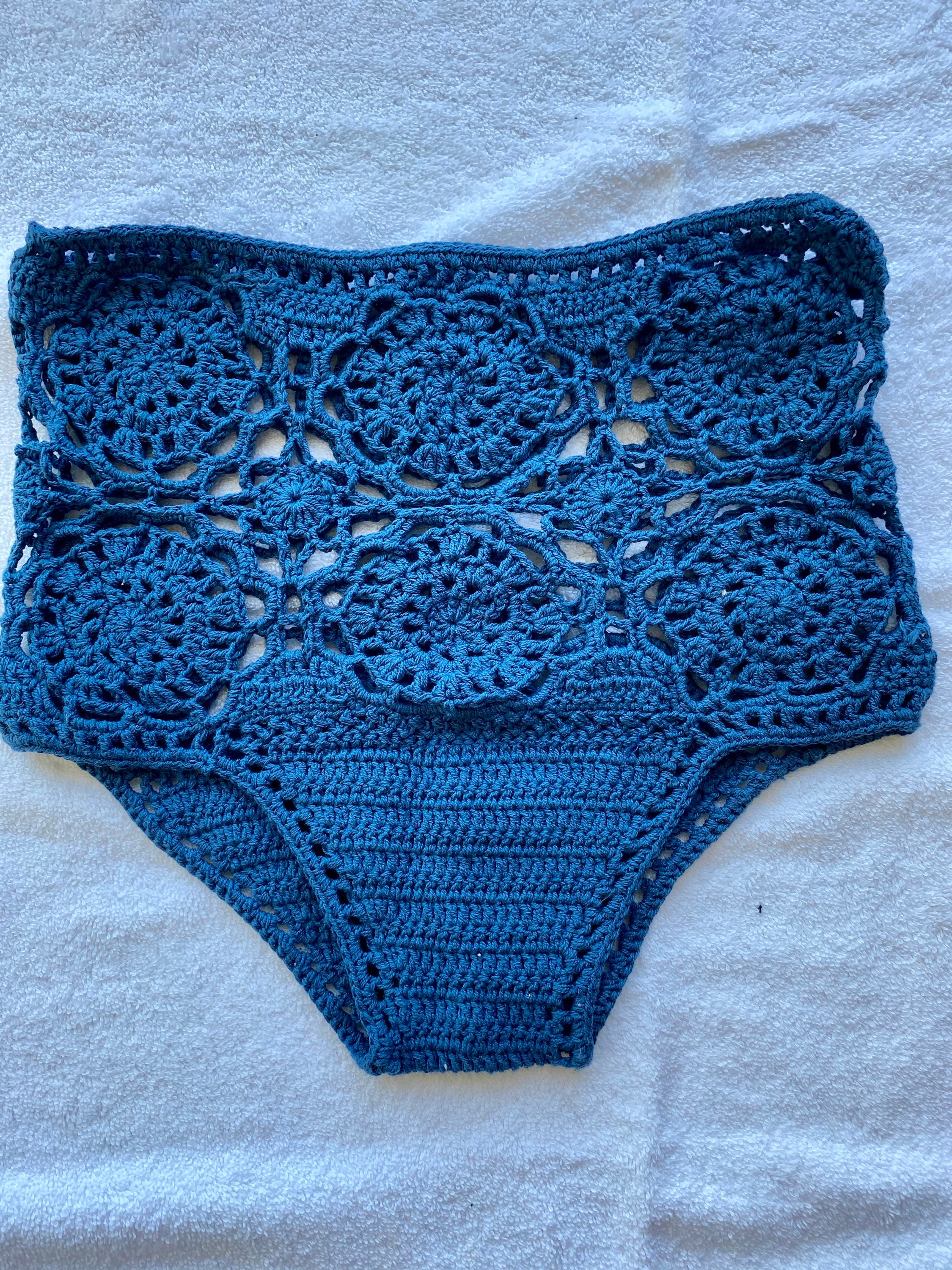 Crochet Bikini Bottom Boho Bikini, Crochet Swimsuit, Crochet Bikini,hot ...