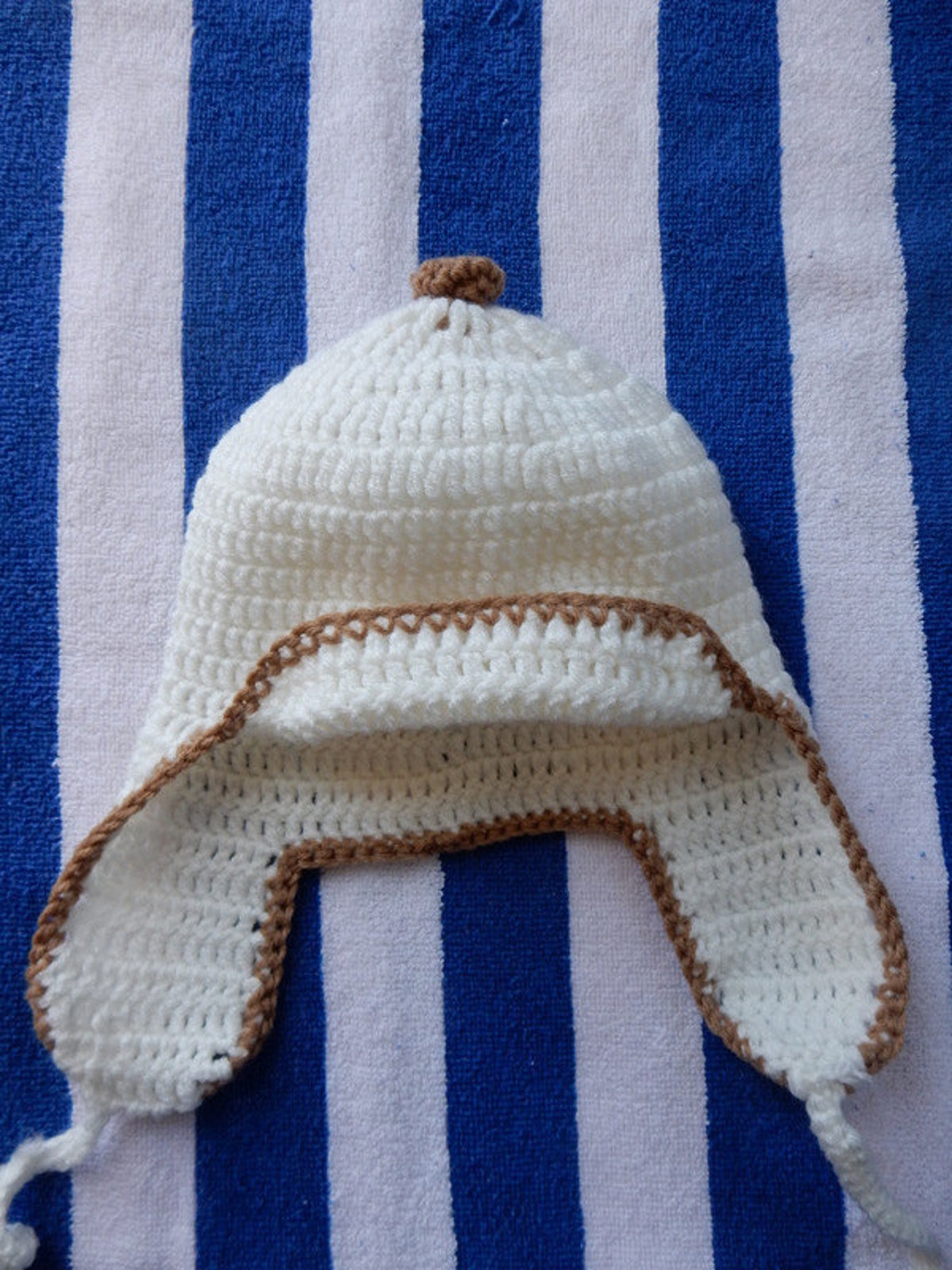 Aviator Hat, Cozy Winter Hat, Winter Biking, Warm Winter Hat, Ear Flap ...