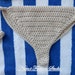 Ganchillo bikini traje de baño brasileña crochet bikini inferior tamaño ...
