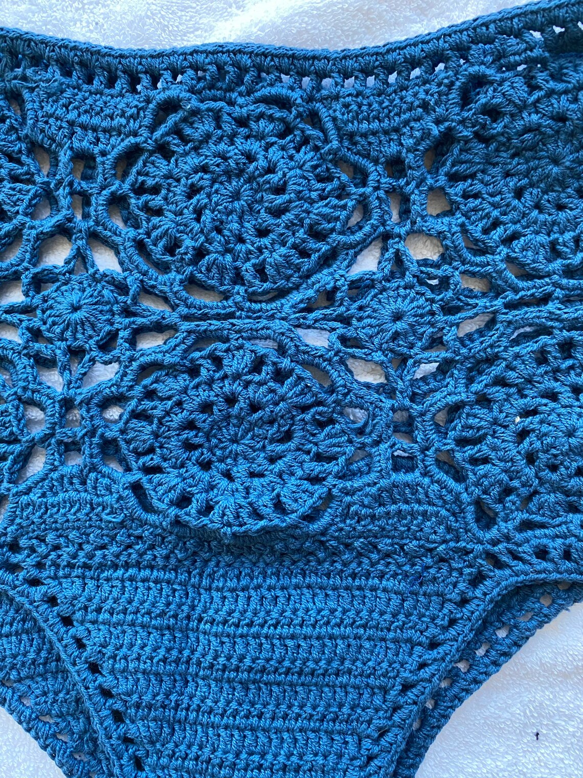 Crochet Bikini Bottom Boho Bikini, Crochet Swimsuit, Crochet Bikini,hot ...