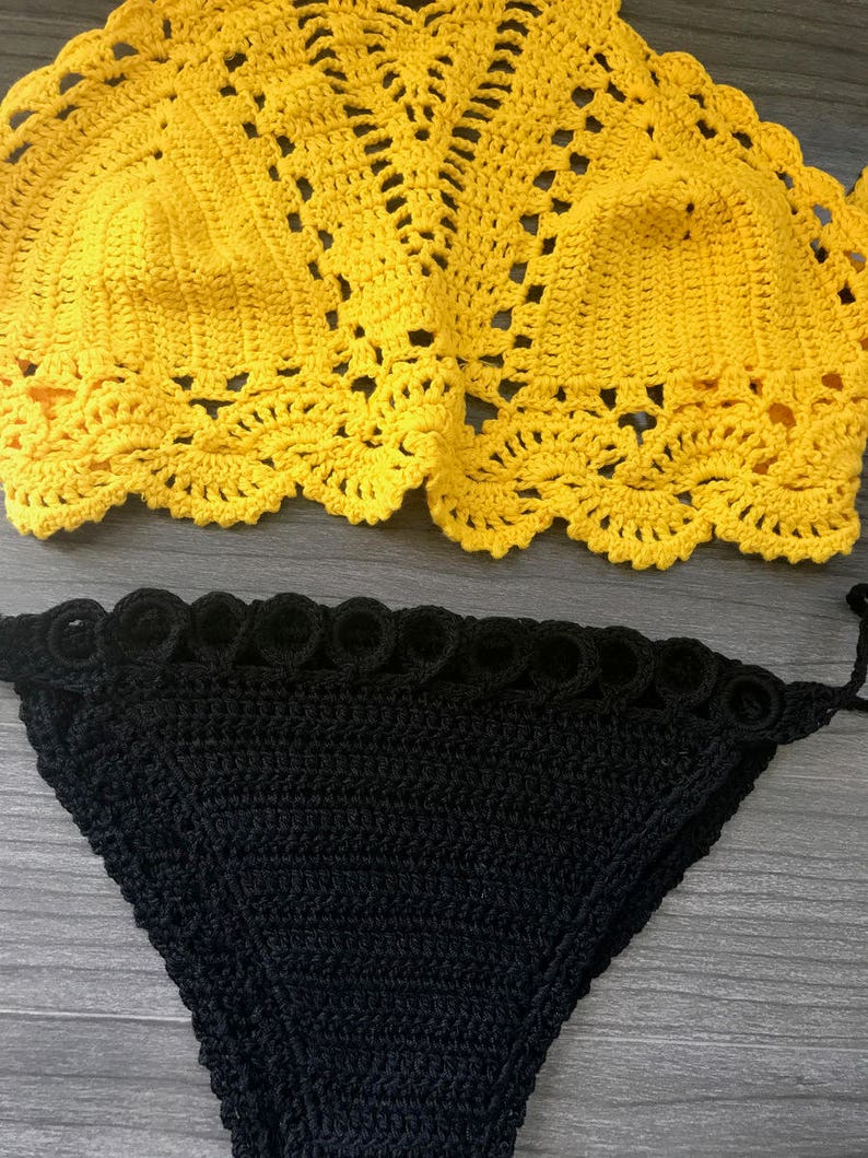 Crochet Swimsuit Bikini Bottom - Etsy
