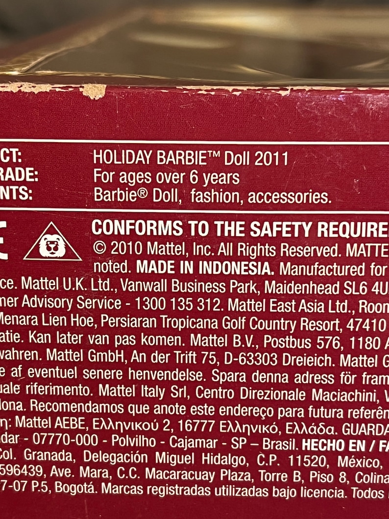 2011 Holiday Barbie. Collectors Edition. - Etsy