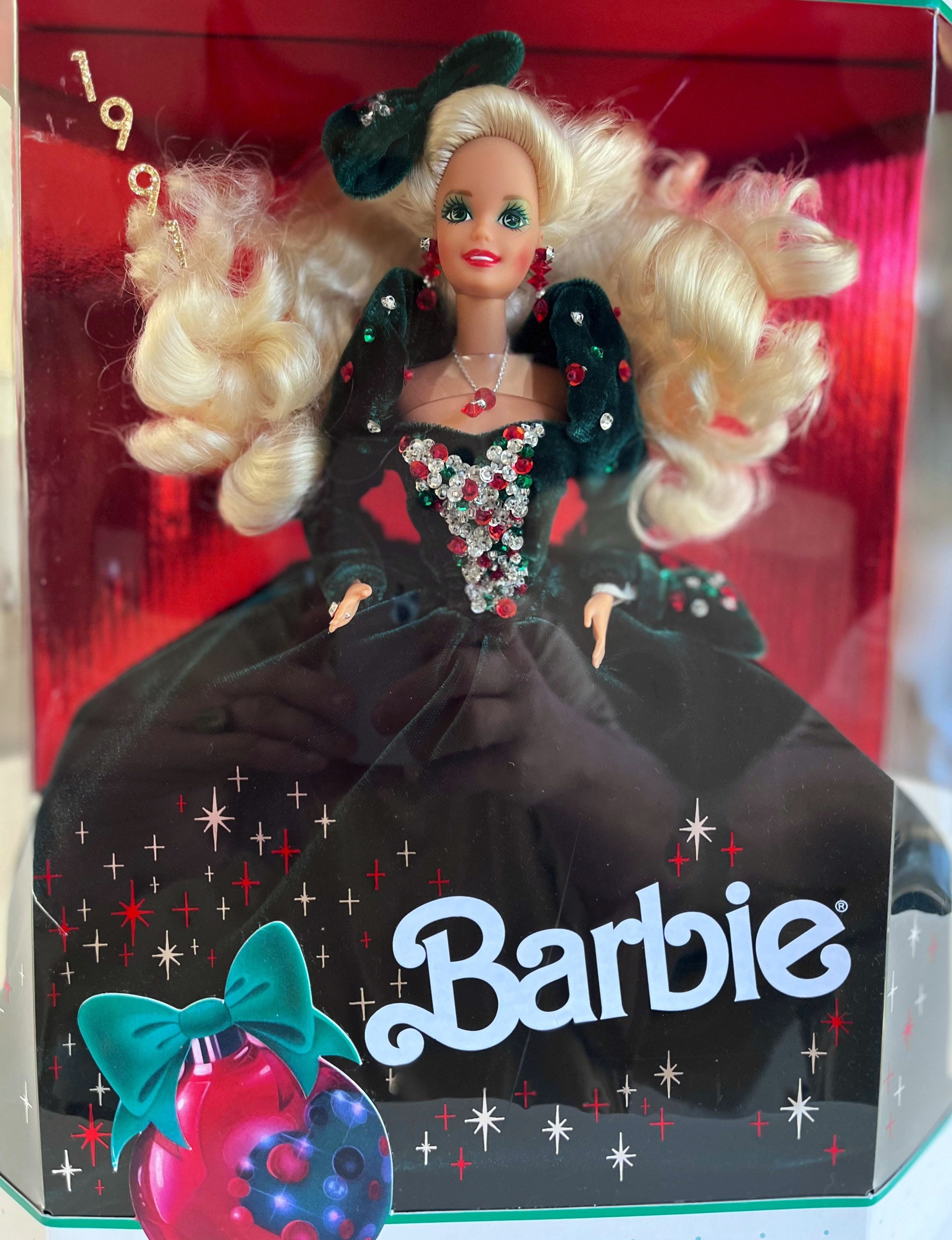 1991 Holiday Barbie. Collectors Edition. - Etsy