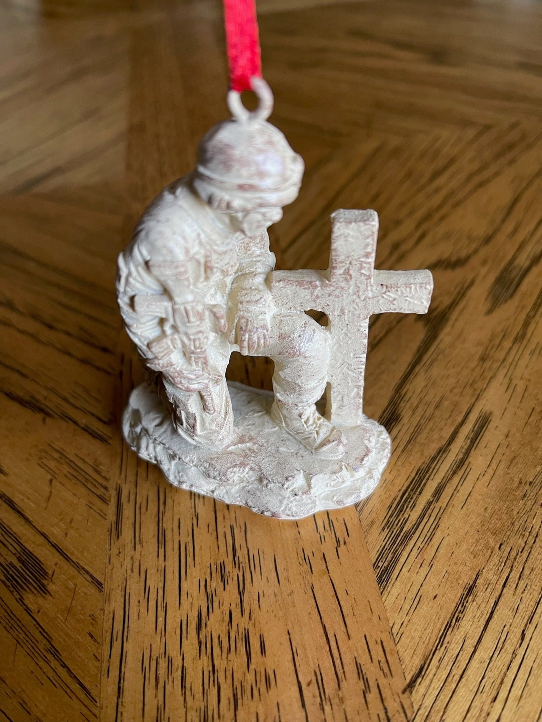 Kneeling Soldier Armed Forces Ornament - Etsy