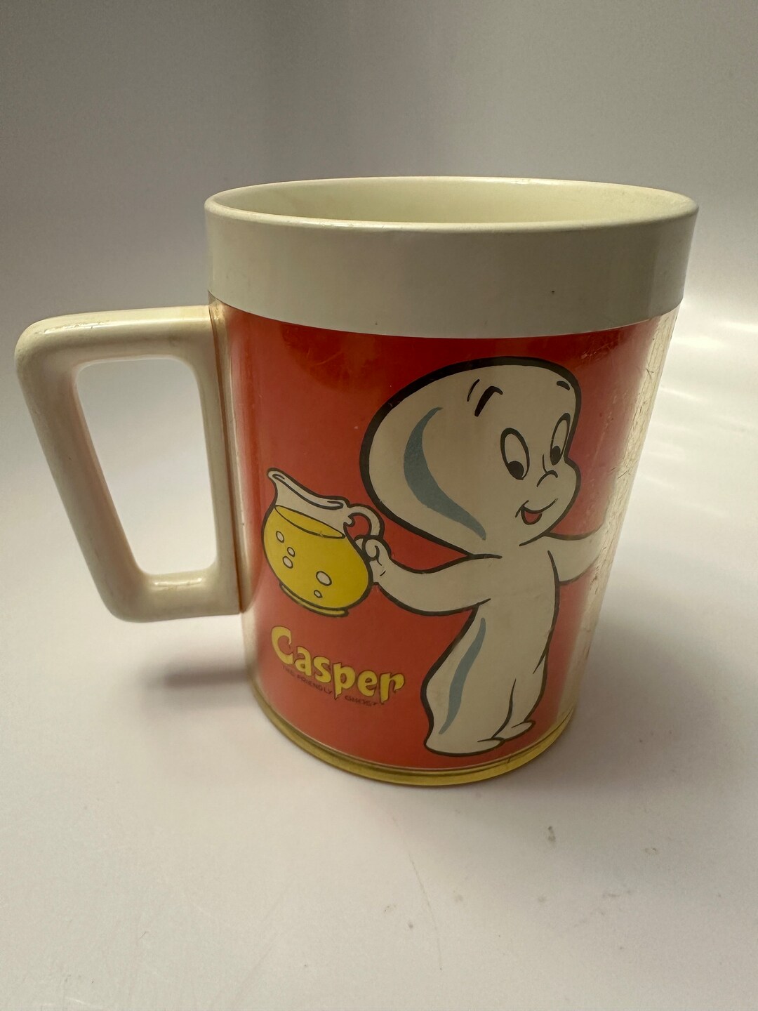 Vintage Casper the Friendly Ghost Plastic Insulated Mug - Etsy
