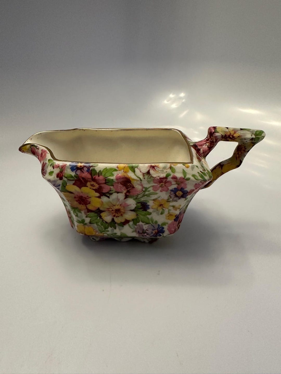 Vintage Fenton James Kent ‘du Berry’ England Chintz Creamer - Etsy