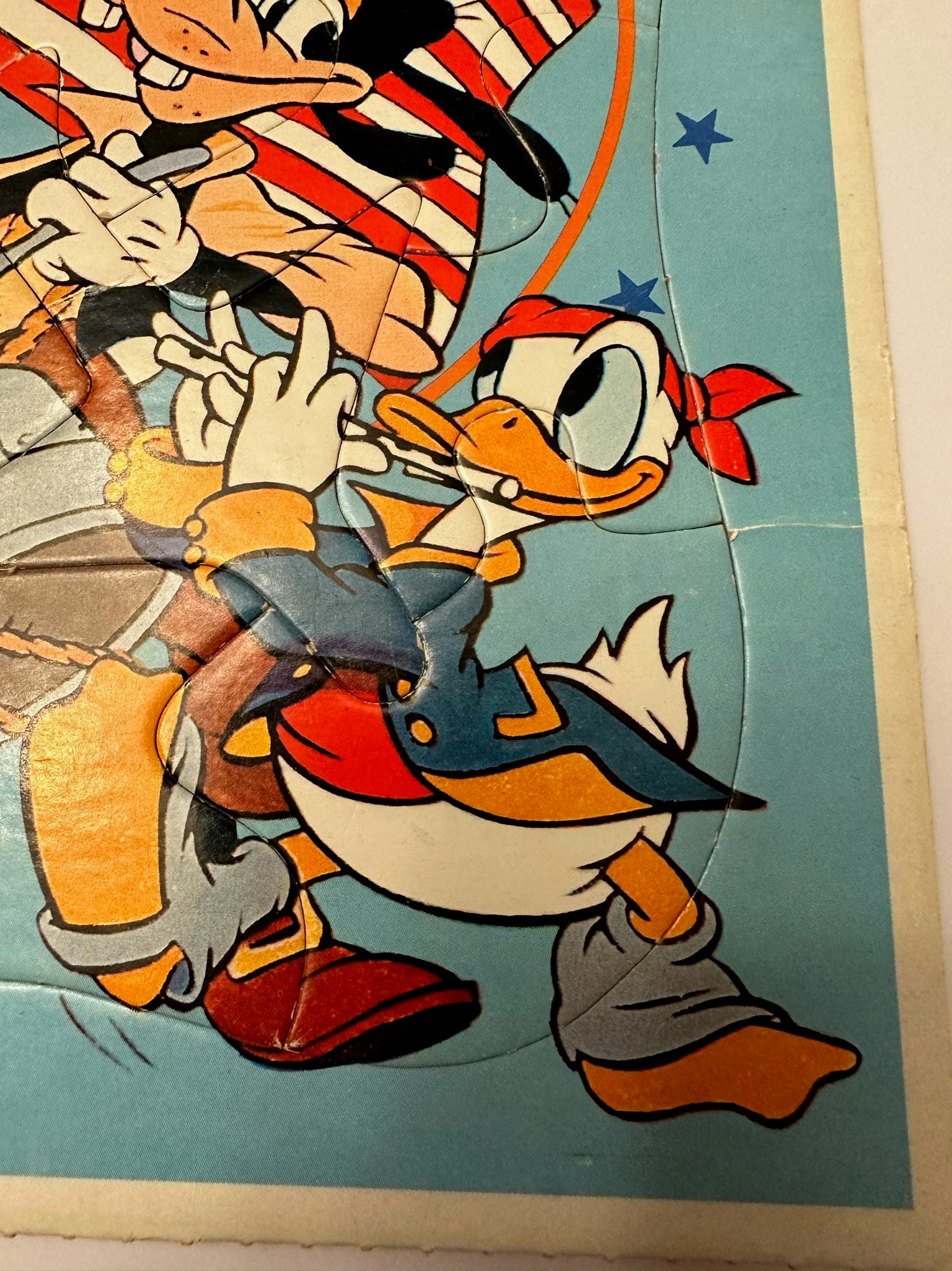 Vintage Disneys America on Parade Frame Tray Puzzle - Etsy