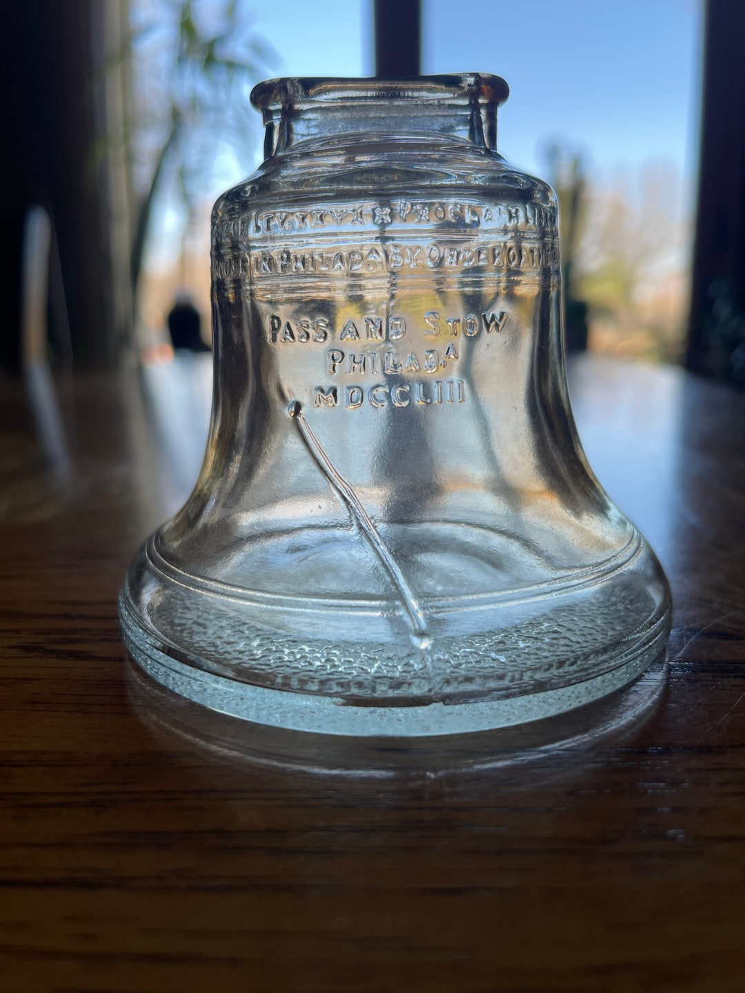 Vintage Glass Liberty Bell Bank Made by Anchor Hocking - Etsy