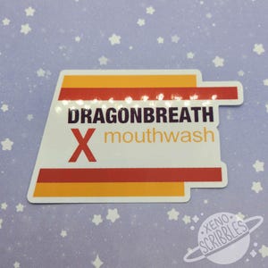Mouthwashing Game Glossy Vinyl Stickers | Pony Express, Dragonbreath ...