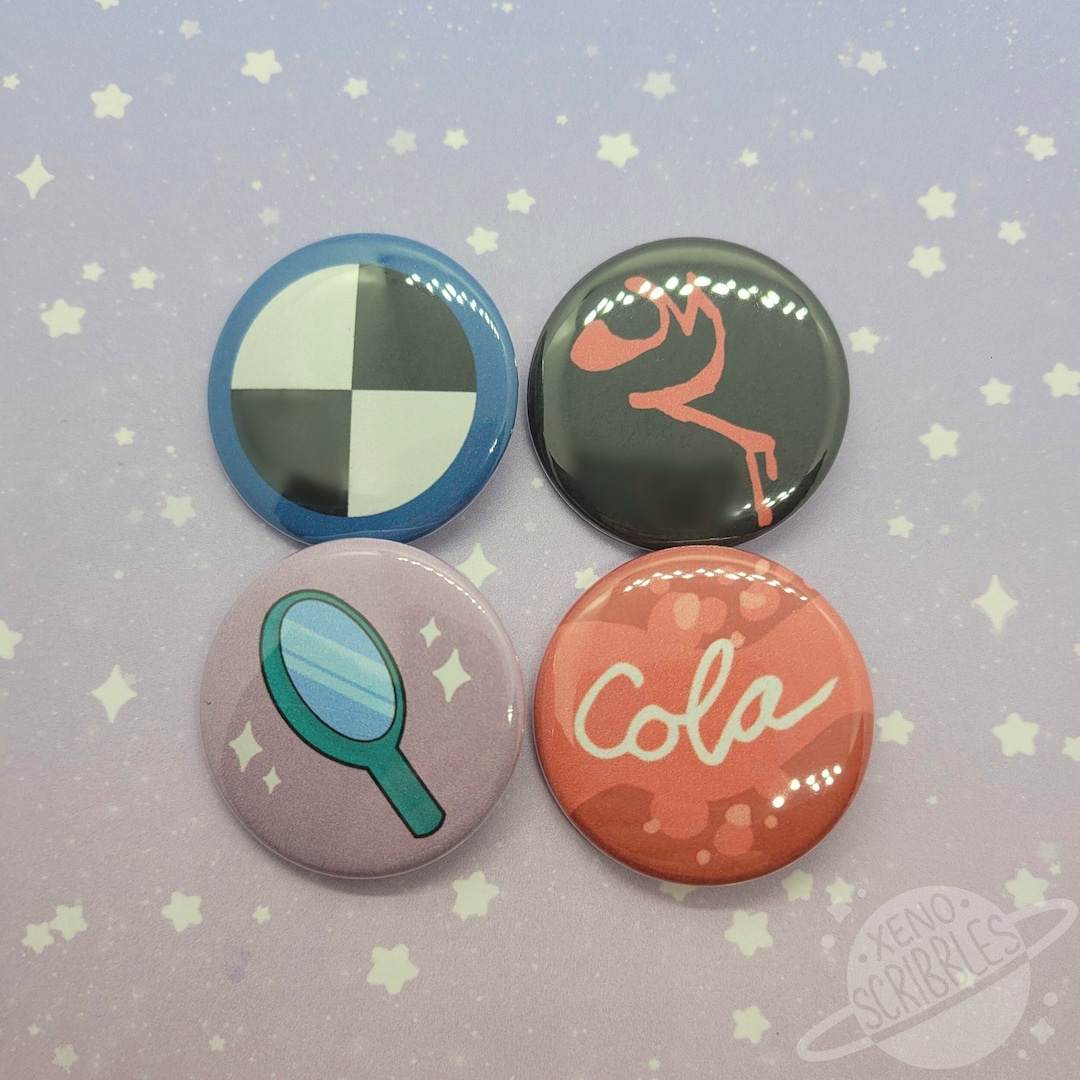 Eddsworld Inspired Character 1.5 Pin Buttons Wtfuture Edd Tom Matt Tord ...