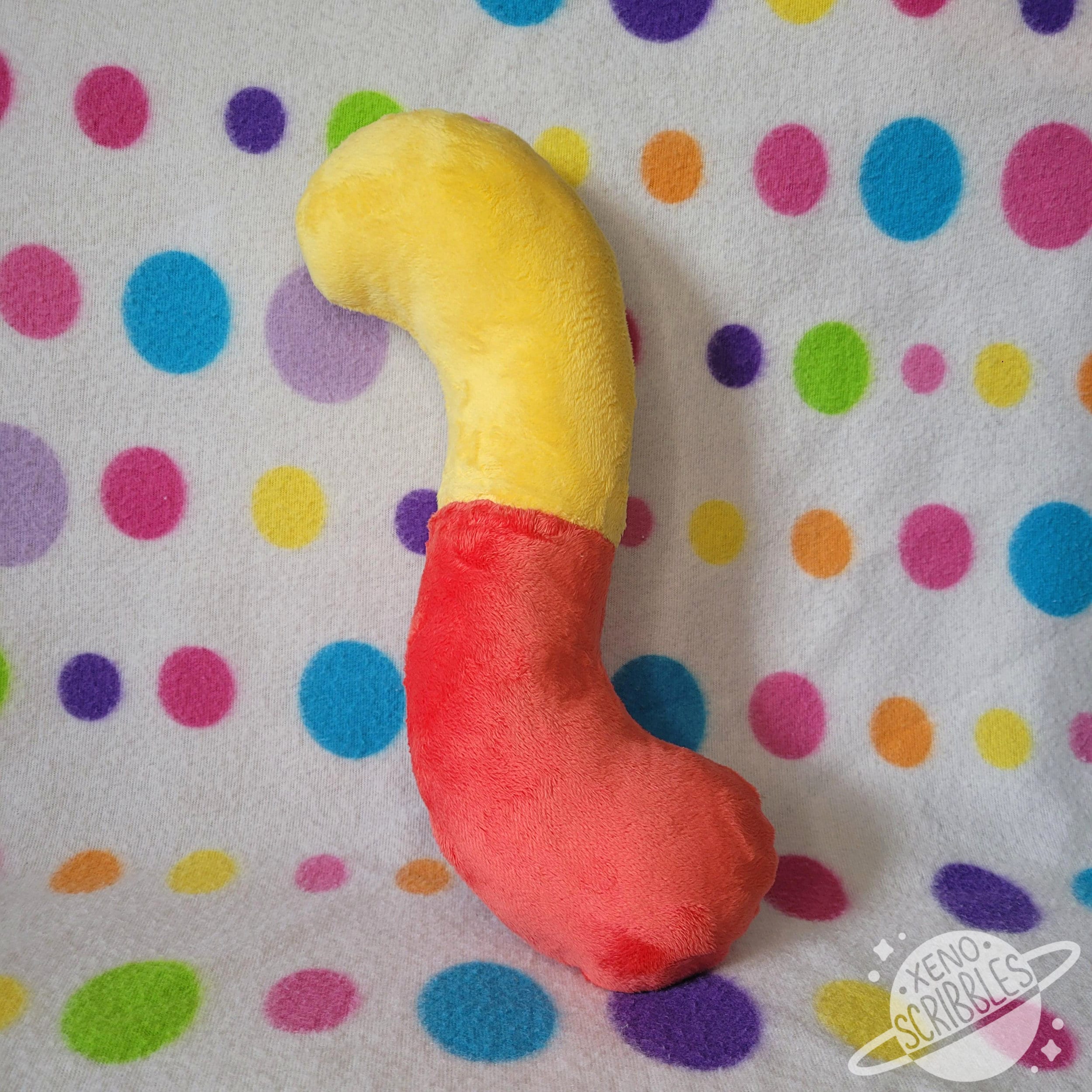 Handmade Gummy Worm Candy Cute Cuddly 13in Plush Toy Plushie - Etsy