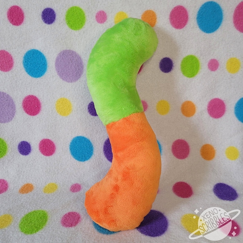 Handmade Gummy Worm Candy Cute Cuddly 13in Plush Toy Plushie - Etsy
