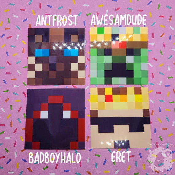 Minecraft Youtuber Skin Faces