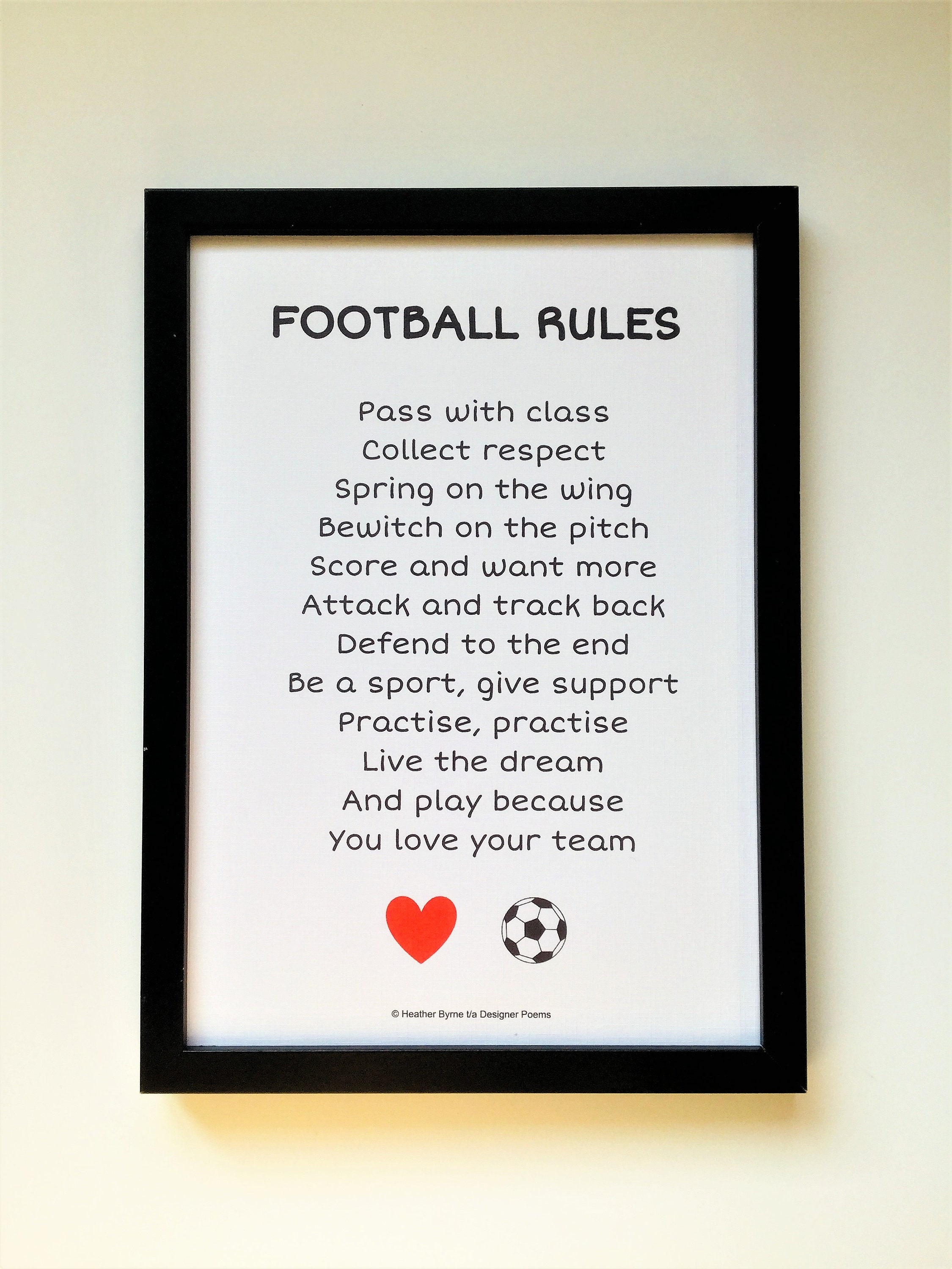 Great Football Poems