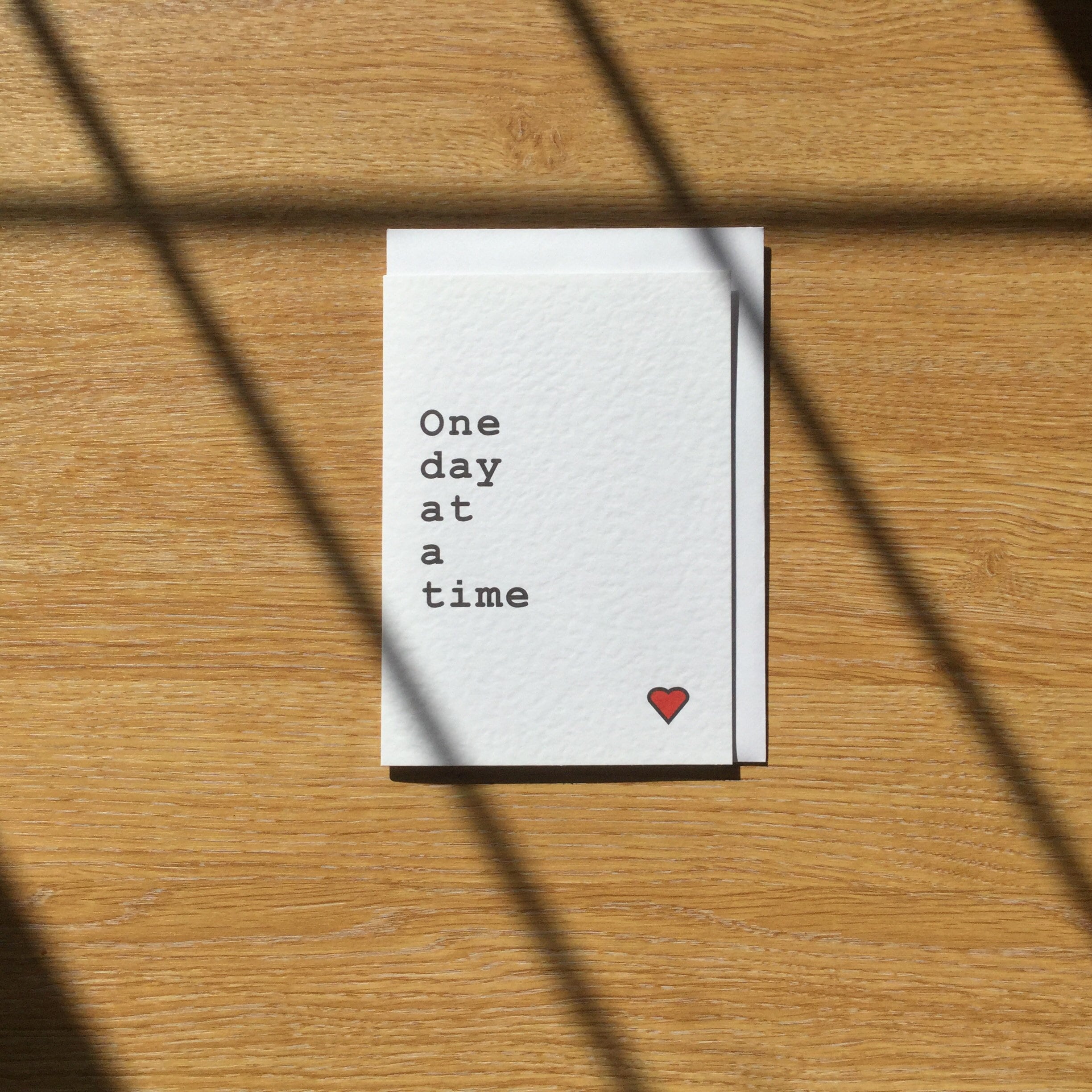 One Day Card Take It Easy Get Well Soon Card - Etsy UK