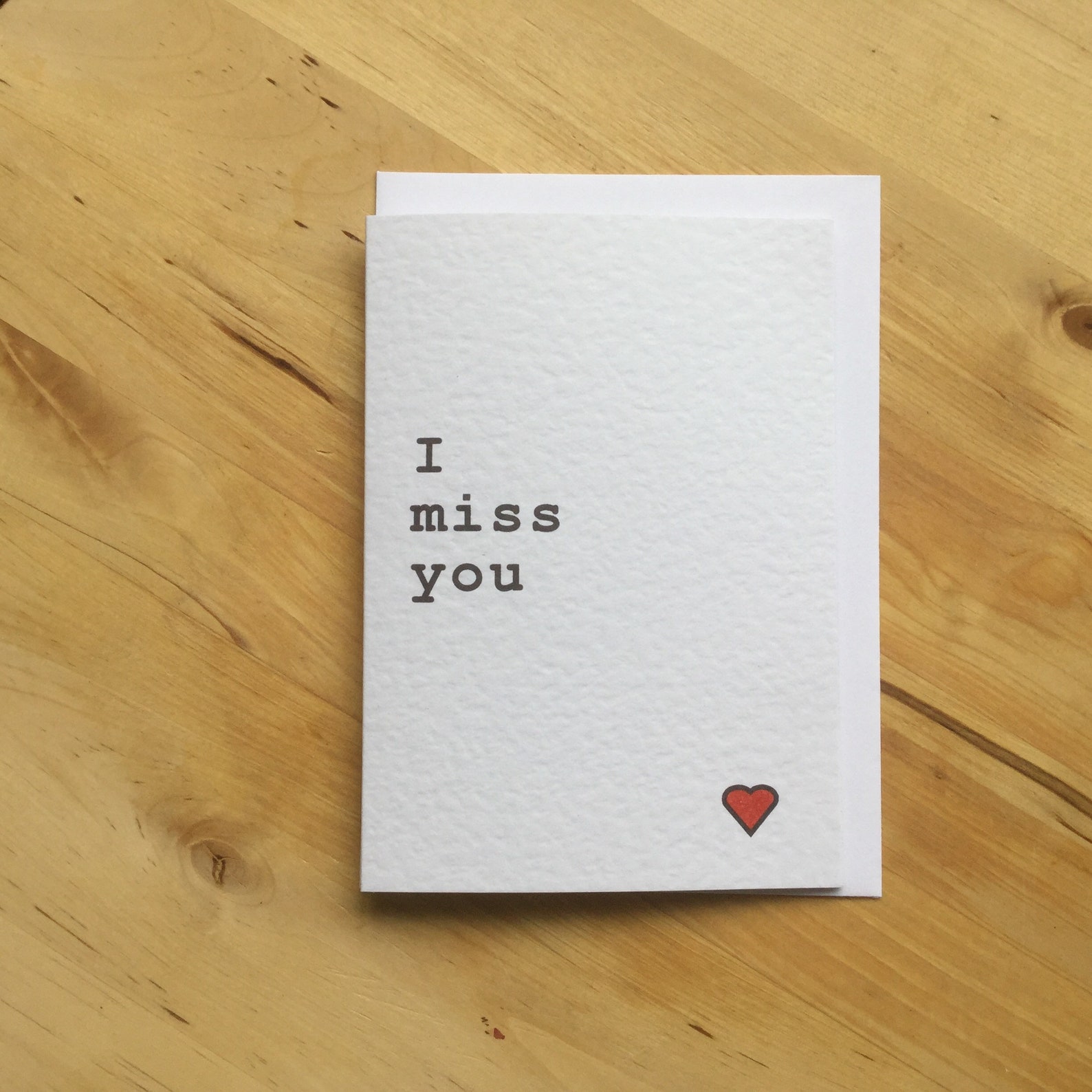 I Miss You Card, Missing You Card. - Etsy