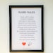 Personalised Rugby Player Poem Print - Etsy UK