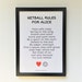 Personalised Netball Player Poem Print Gift - Etsy UK