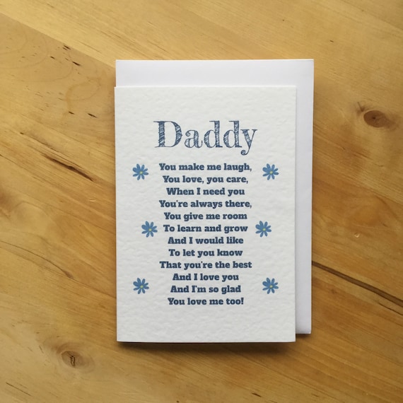 I Love You Papa Poems