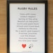 Personalised Rugby Player Poem Print - Etsy UK