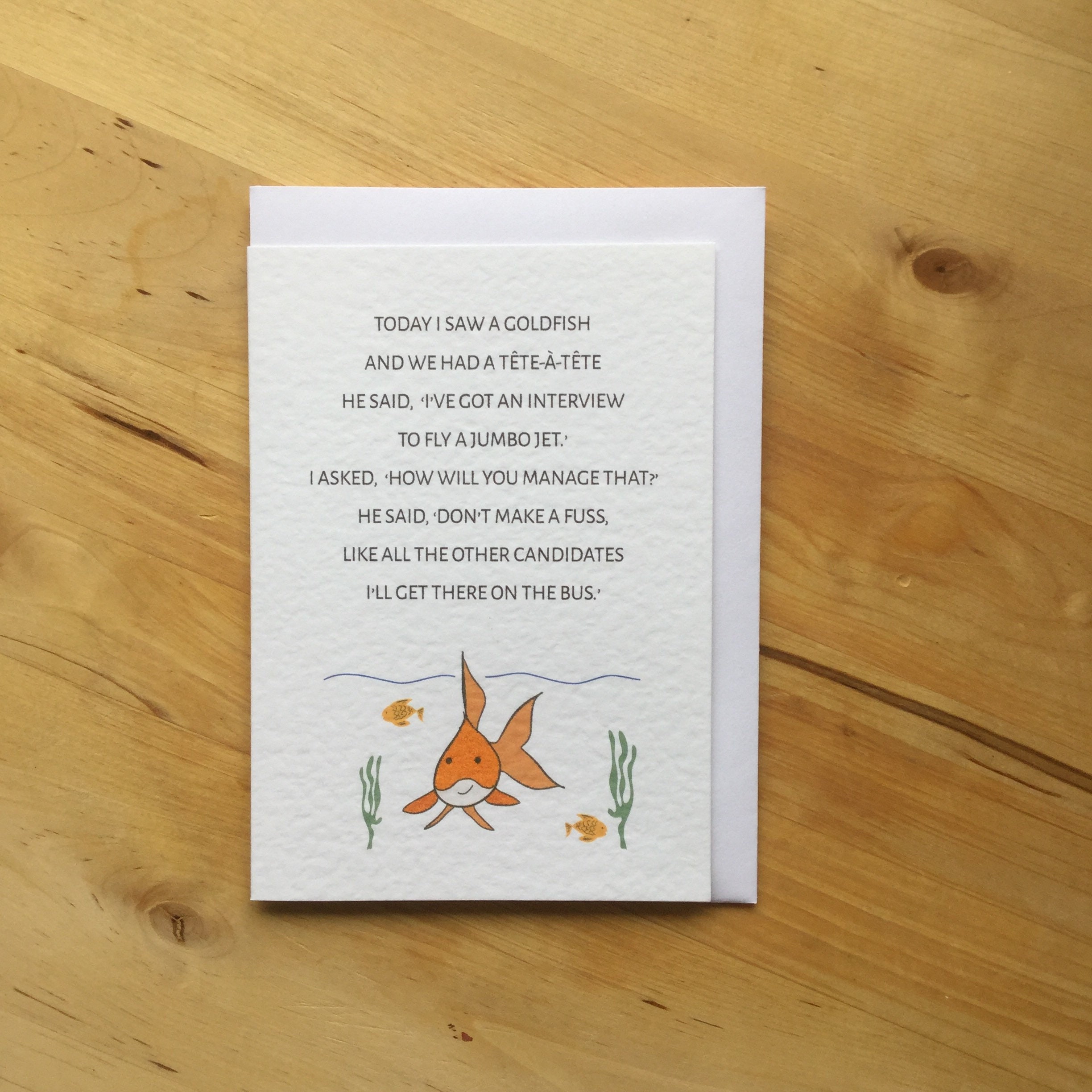 Good Luck Interview New Job Card - Etsy Australia
