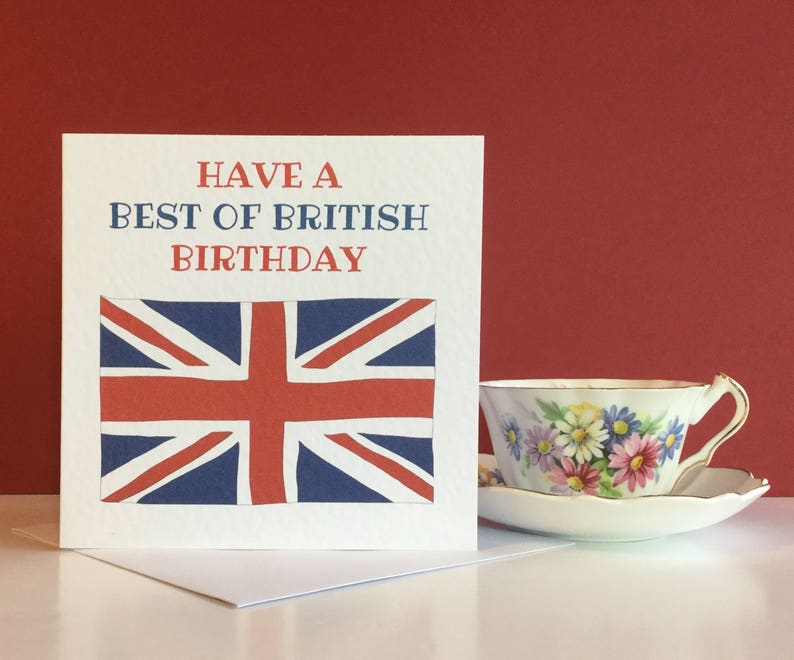 Best of British Birthday Handmade in England Best of British - Etsy UK