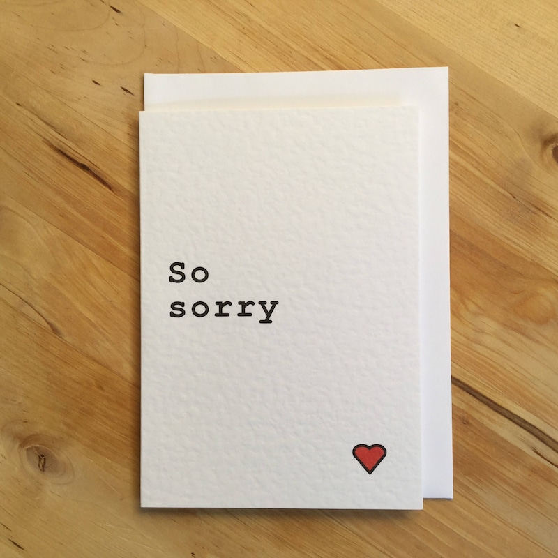 Break up Card - Etsy