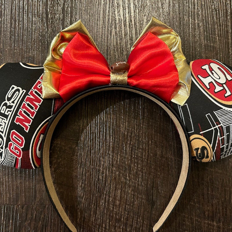 49ers Hair Bow - Etsy
