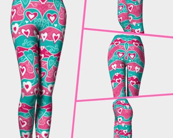 Heart pants | Etsy