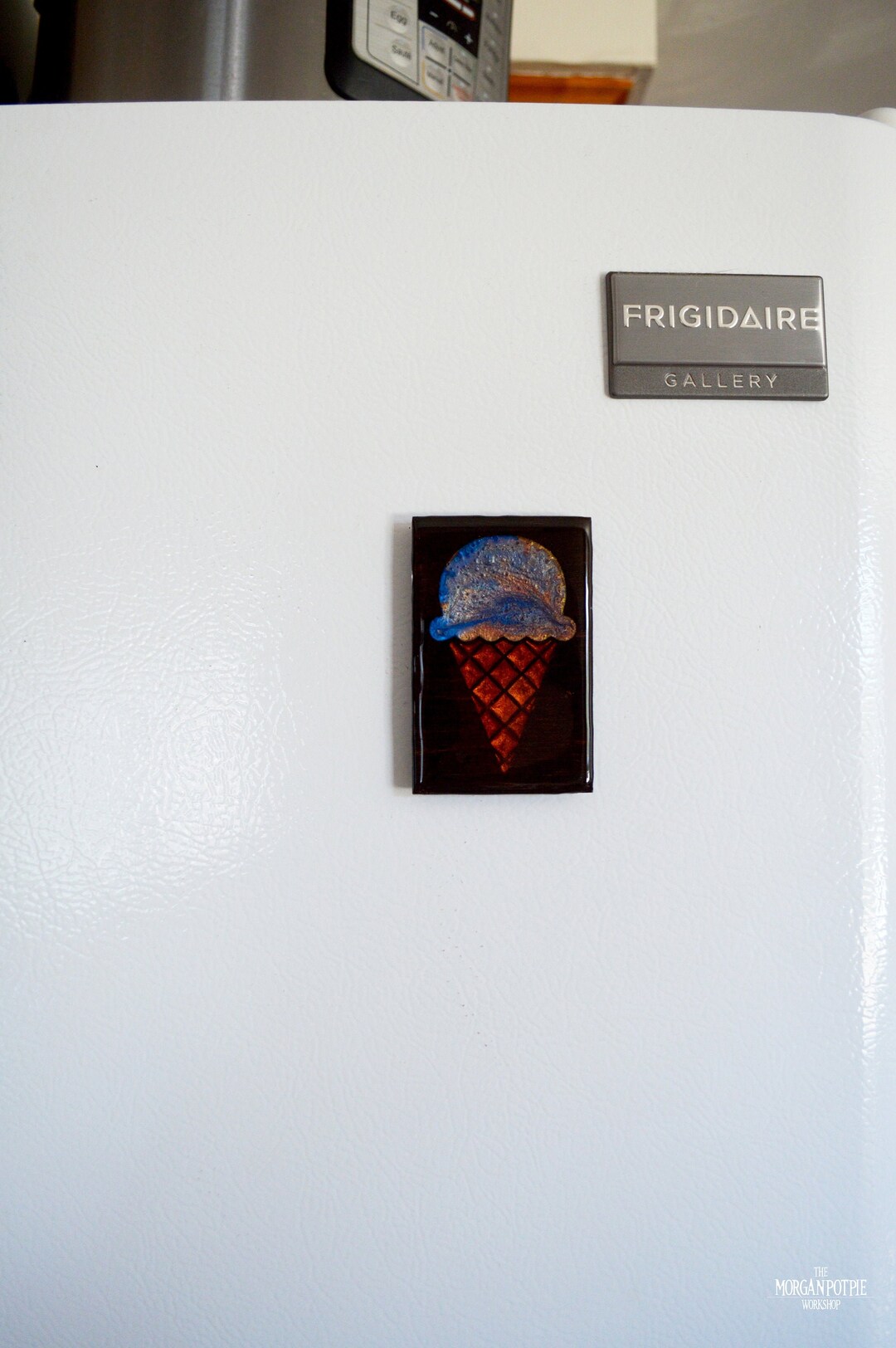 Fridge Magnet Icecream Fun Food Art Kitchen Ice Cream Magnet Art Ice ...