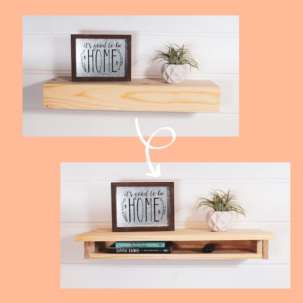 Hidden Compartment Shelf - Etsy