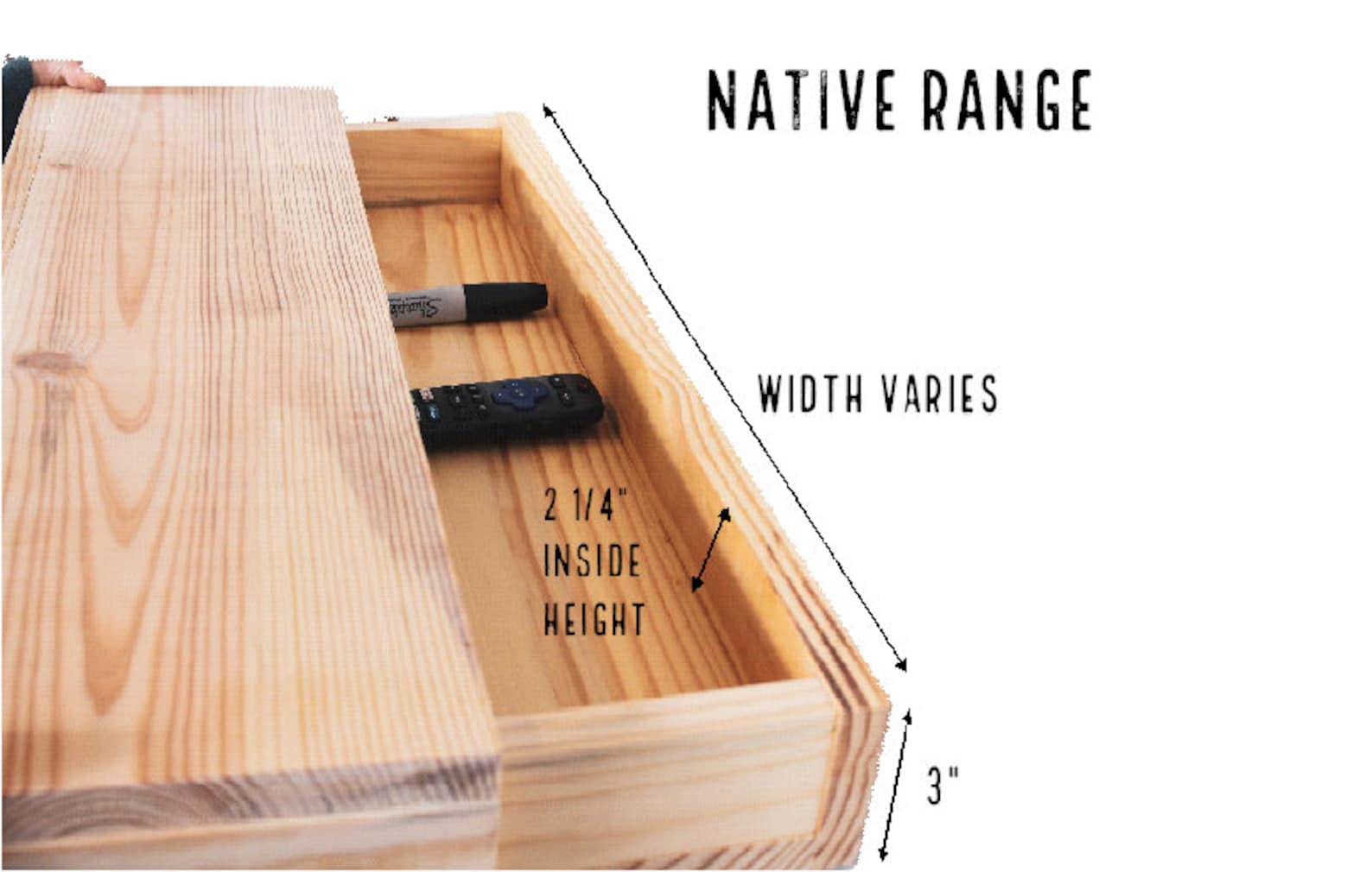 Hidden Floating Shelf, Wall Mounted Shelf, Floating Hidden Drawer Shelf ...