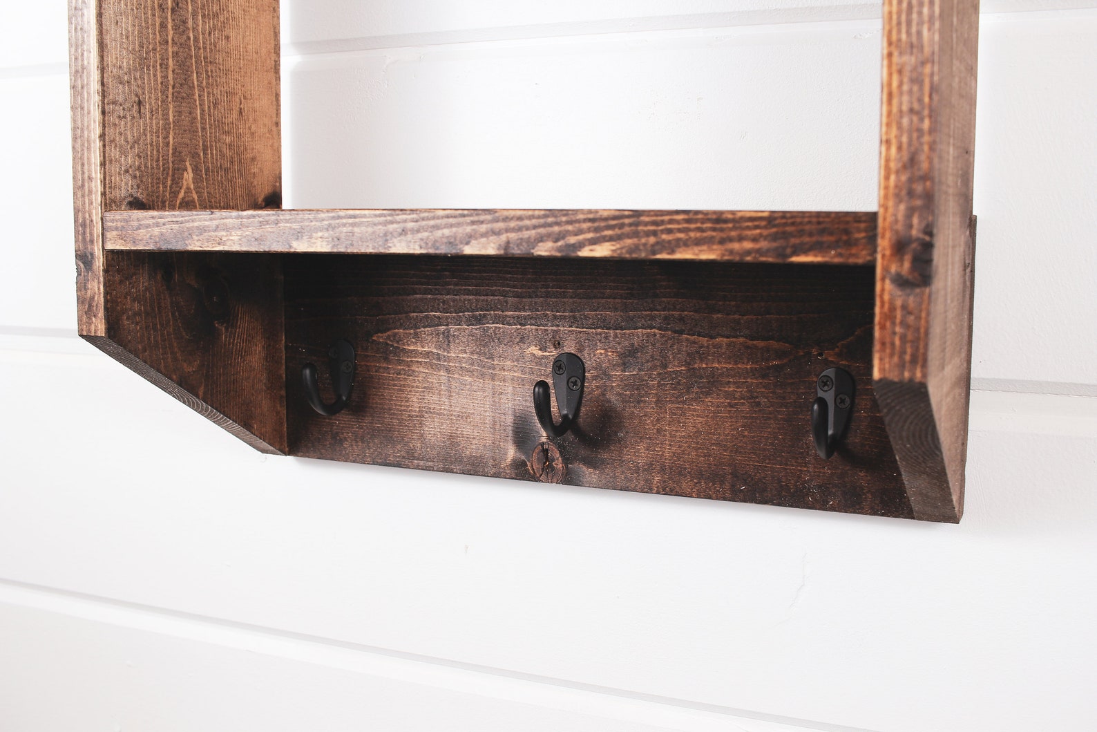 Flush Mount Shelf Storage Mudroom Bathroom Organizer | Etsy