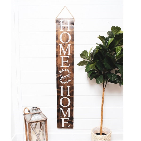 Outdoor Home Sweet Home Sign - Etsy