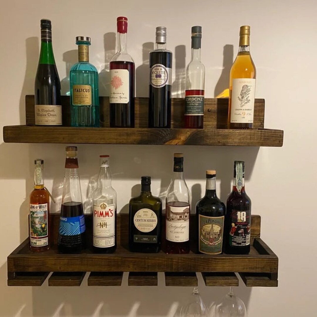 Liquor Shelf, Bar Shelf, Drink Shelf, Bar Shelves, Liquor Cabinet ...