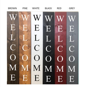 Custom Sign, Last Name Sign, Personalized Sign, Vertical Sign, Name ...