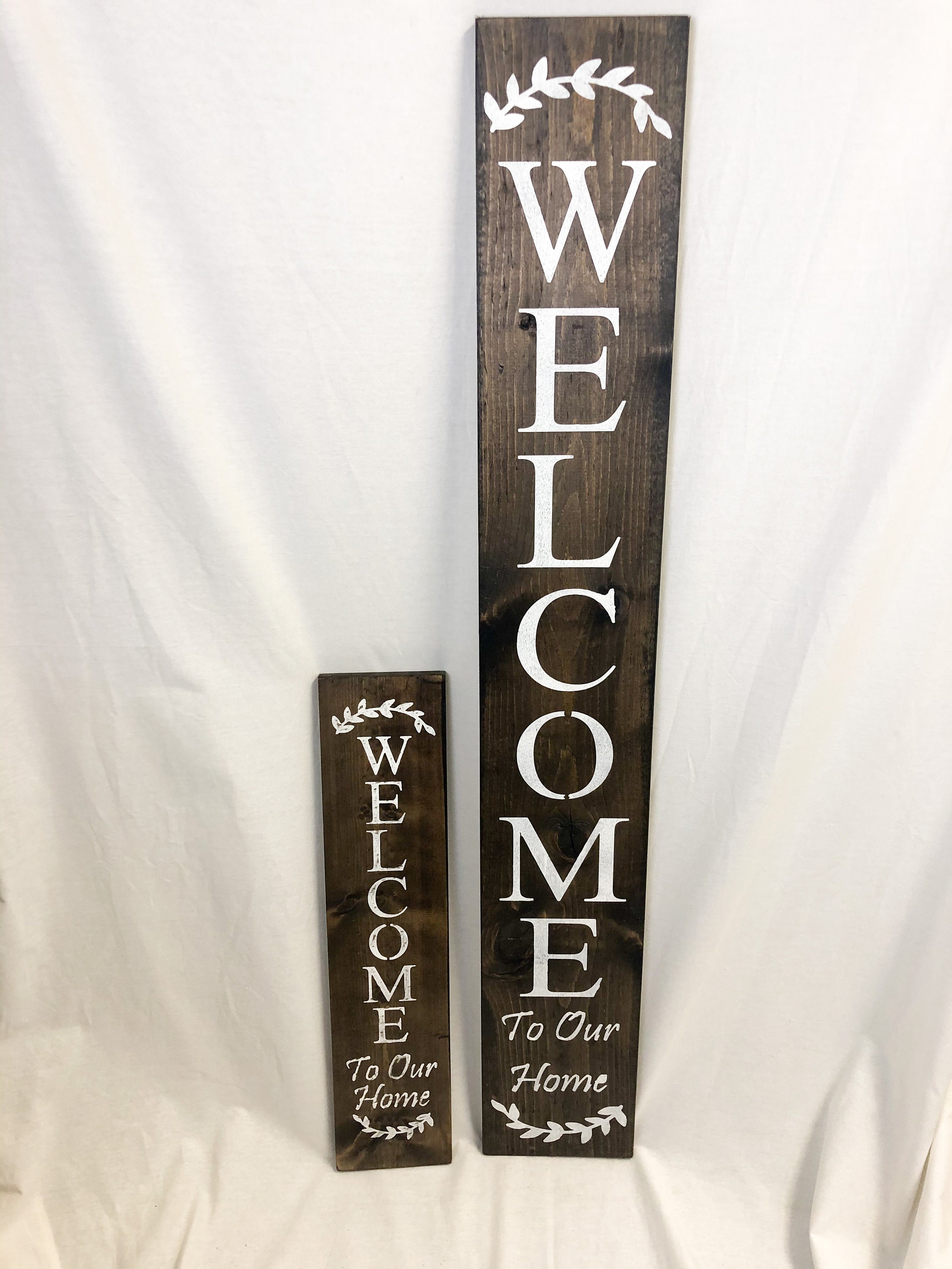 WELCOME SIGN, Wreath Sign, Welcome Sign for Front Door, Home Sign ...