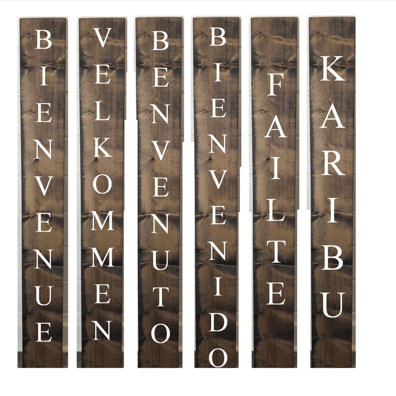 Swedish Welcome Door Sign - Etsy